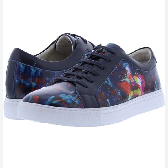 Robert Graham | Shoes | Mens Robert Grahamgreat White Leather Lace Up ...